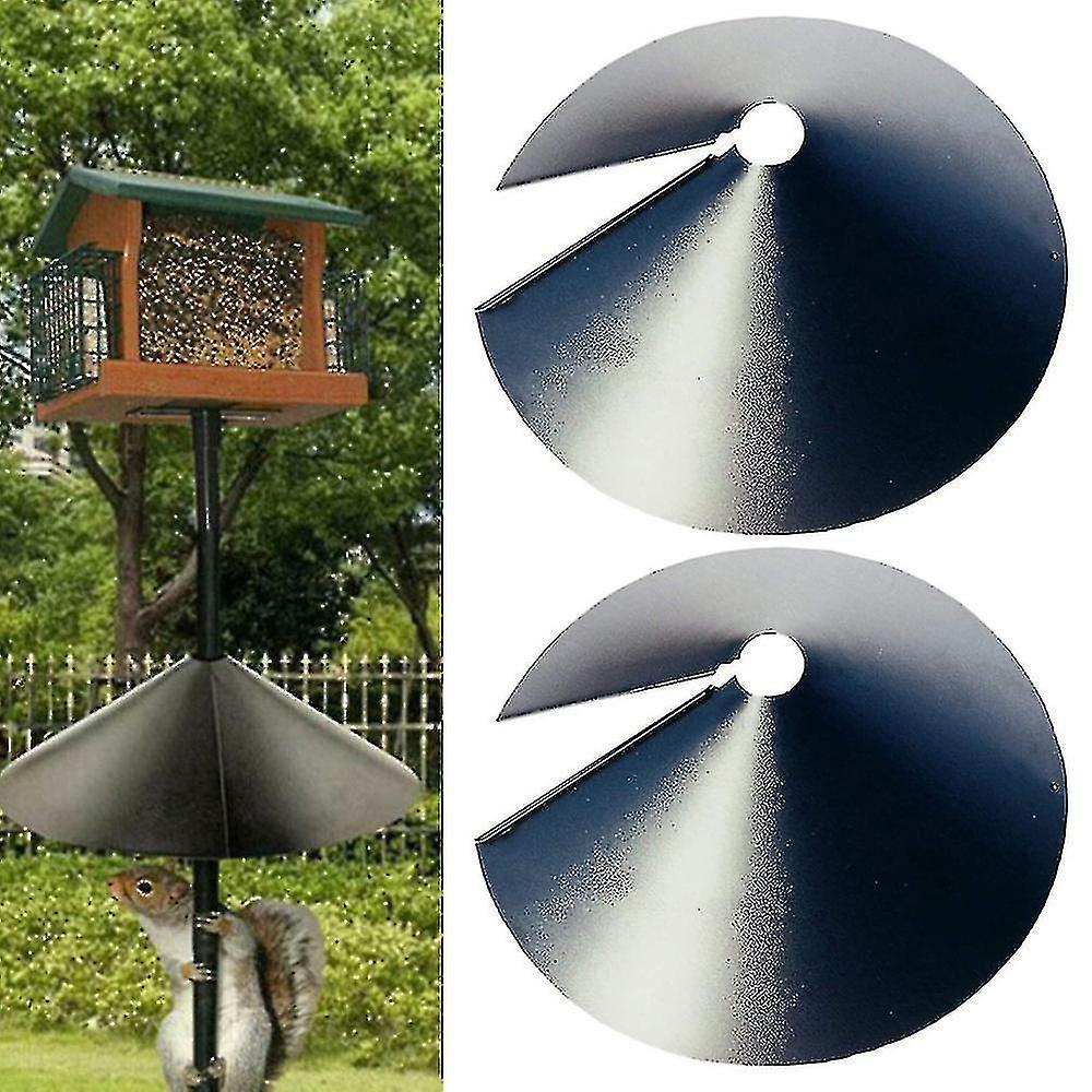 Reusable Plastic Wrap Around Squirrel Baffle Outdoor Bird Feeders ...