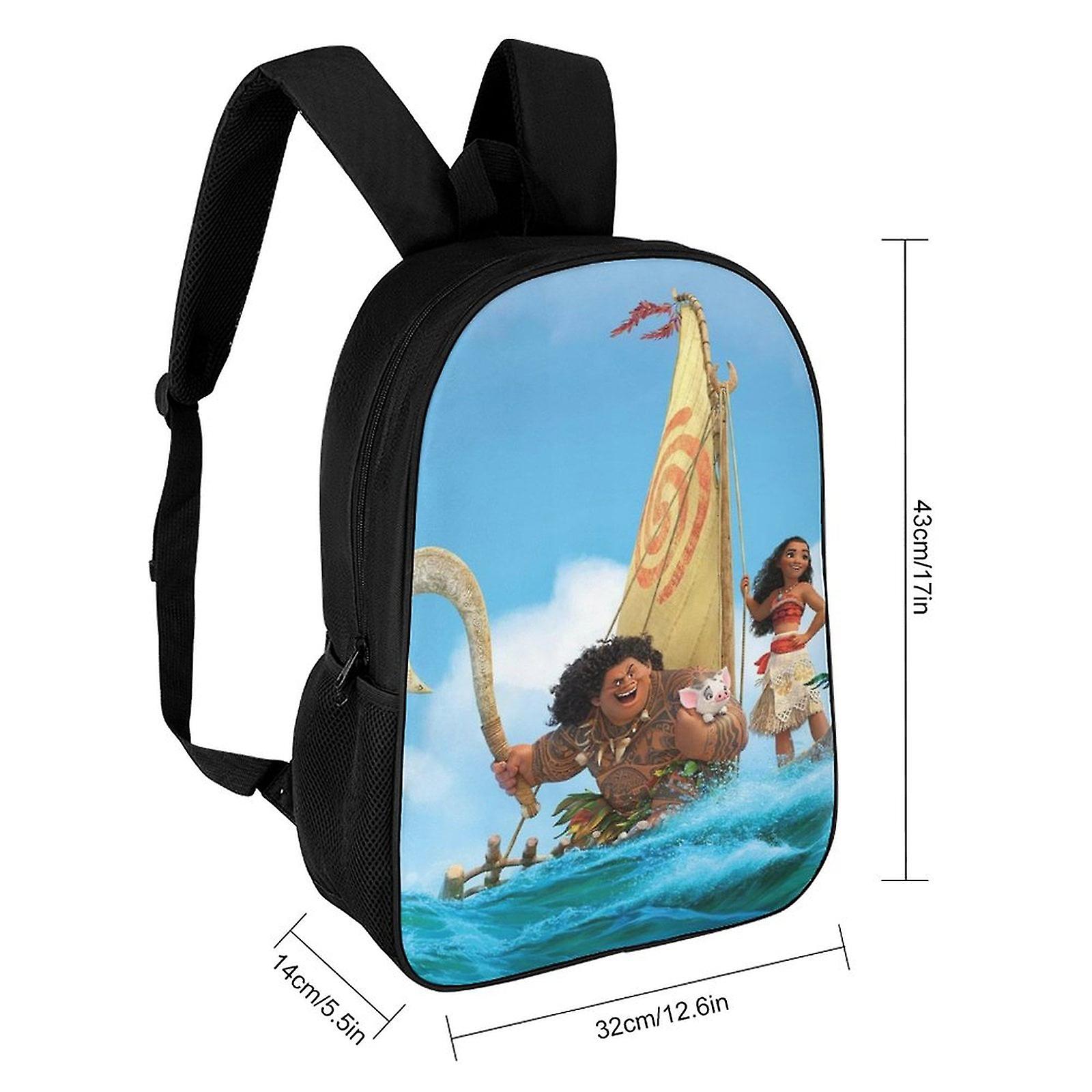 Moana Film Backpack Casual Daypack School Bag Bookbag Satchel Rucksack ...