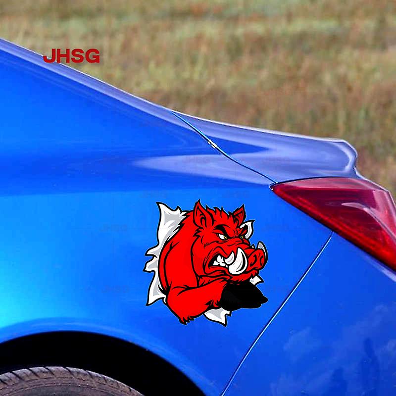 Jhsg Car Sticker Printed Self Adhesive Boar Sticker Waterproof Car ...