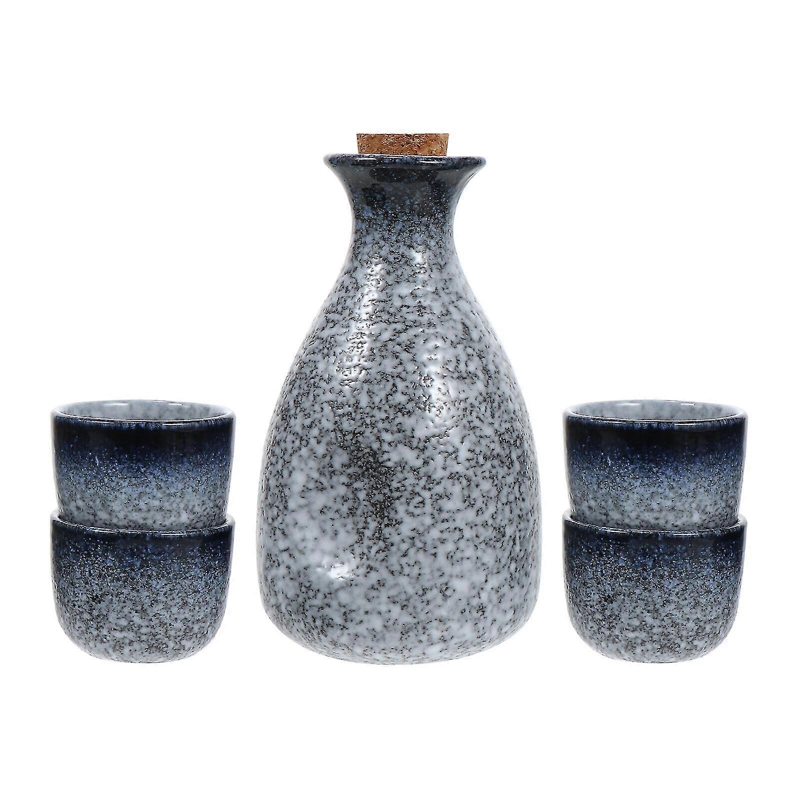 Ceramic Dinnerware Sets Ceramic Japanese Sake Set Sake Ochoko Cups ...