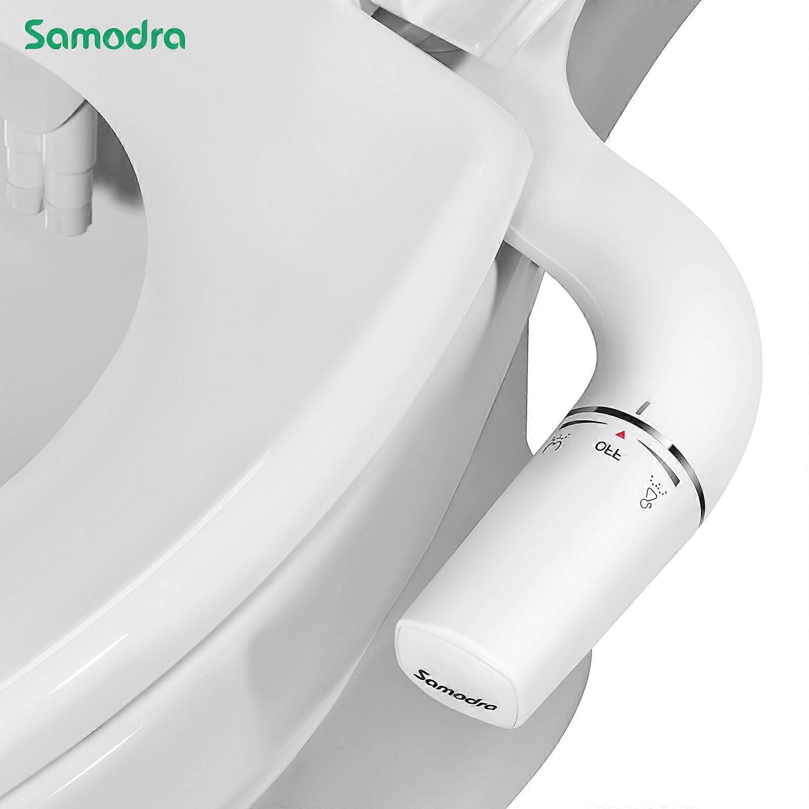 Samodra right/left hand toitet bidet sprayer non-electric dual nozzle ...
