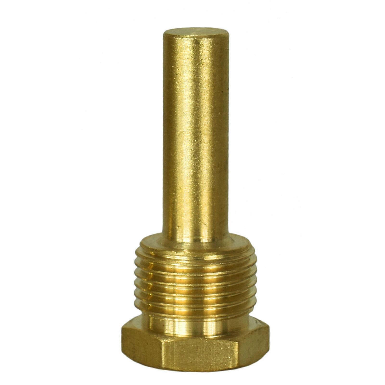 Metal Thermometer Hot Water Pipe Thermometer 0-120c Heating 63mm Dial ...