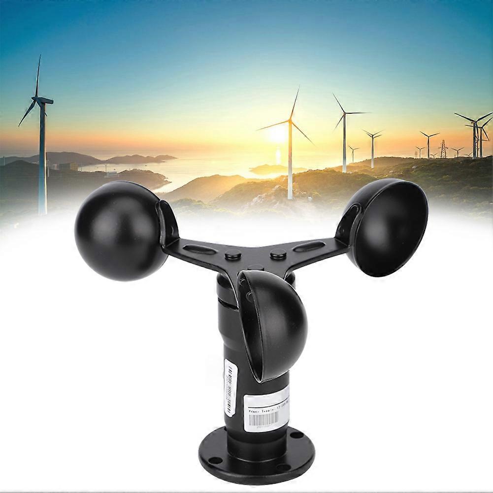 Pulse Signal Output Aluminum Alloyed Wind Speed Sensor Anemometer for Accurate Wind Measurement ...