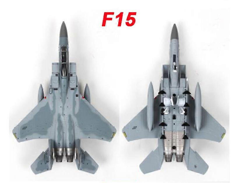 1/100 Grumman F-14/F15 Tomcat U.S. Navy Aircraft Airplane Fighter Model ...