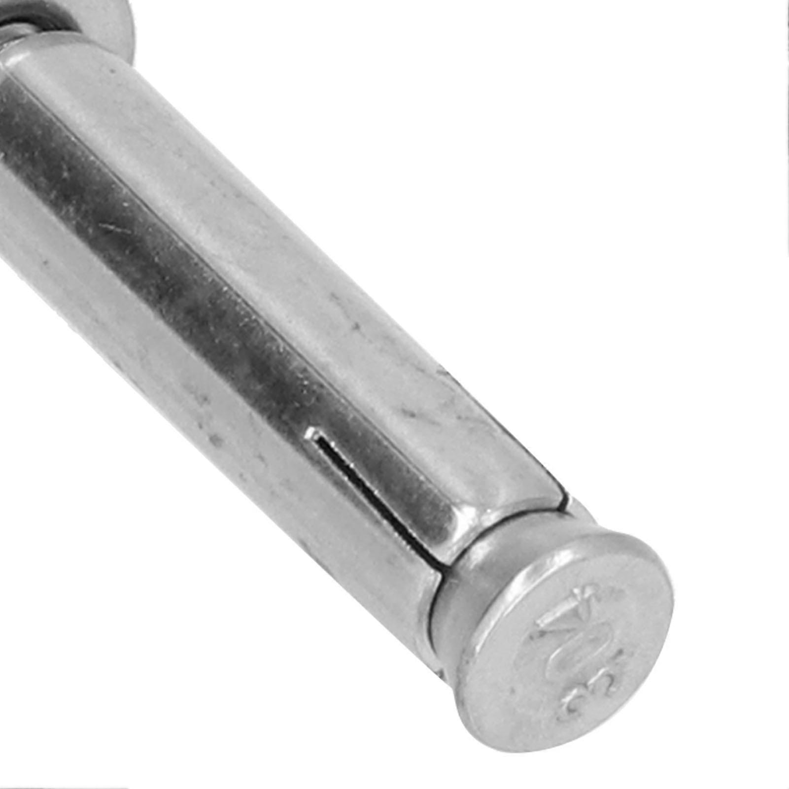10Pcs Expansion Hook Stainless Steel Open Cup Bolts for Wall Cement ...