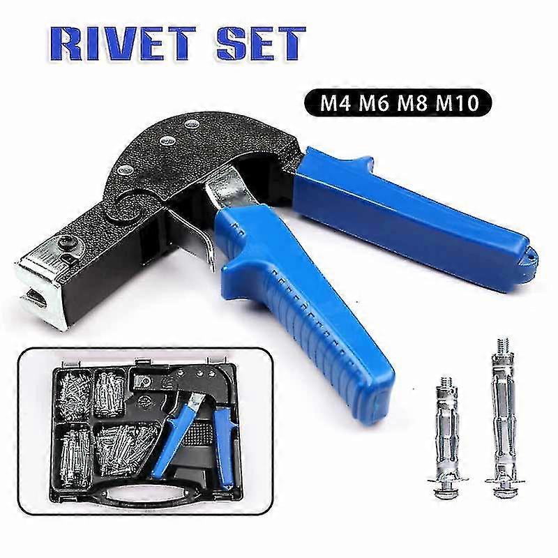 72pcs Geck-gun Rivet-gun Set Semi Automatic Gypsum Board-gun Tool With ...