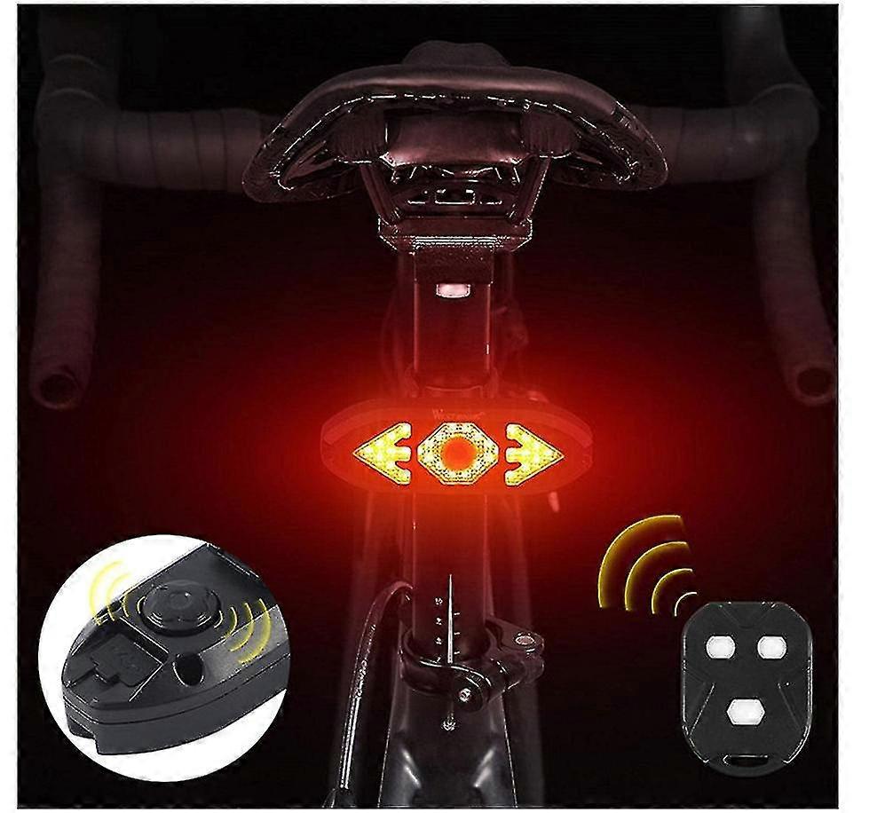 Bike Tail Light Indicator Led Bike Tail Turn Signal Lights With ...