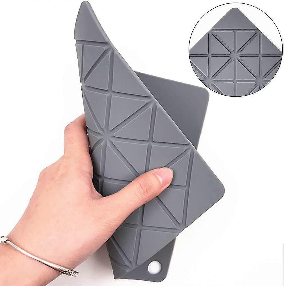 Set of 4 heat resistant silicone trivet for kitchen counter, table ...