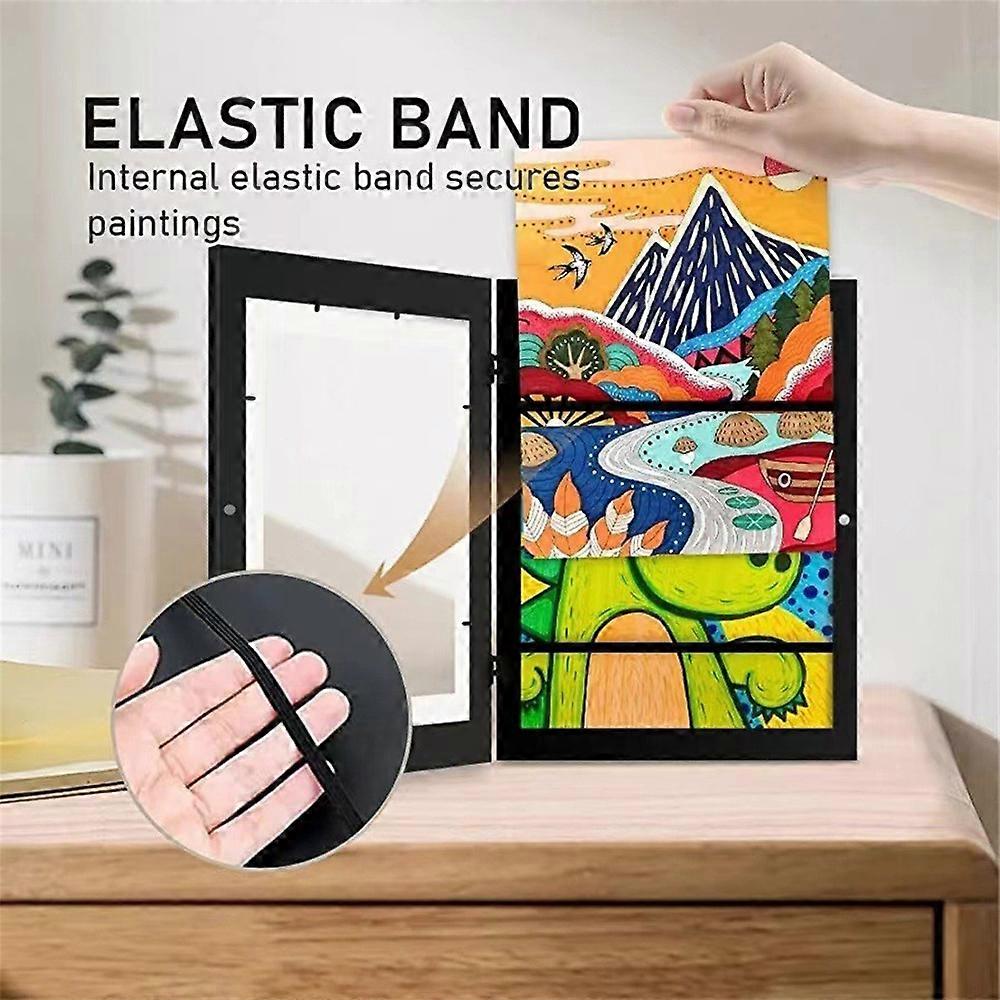 Kids Art Frames Front-Open Easy Change Art Frame Drawings Artwork ...