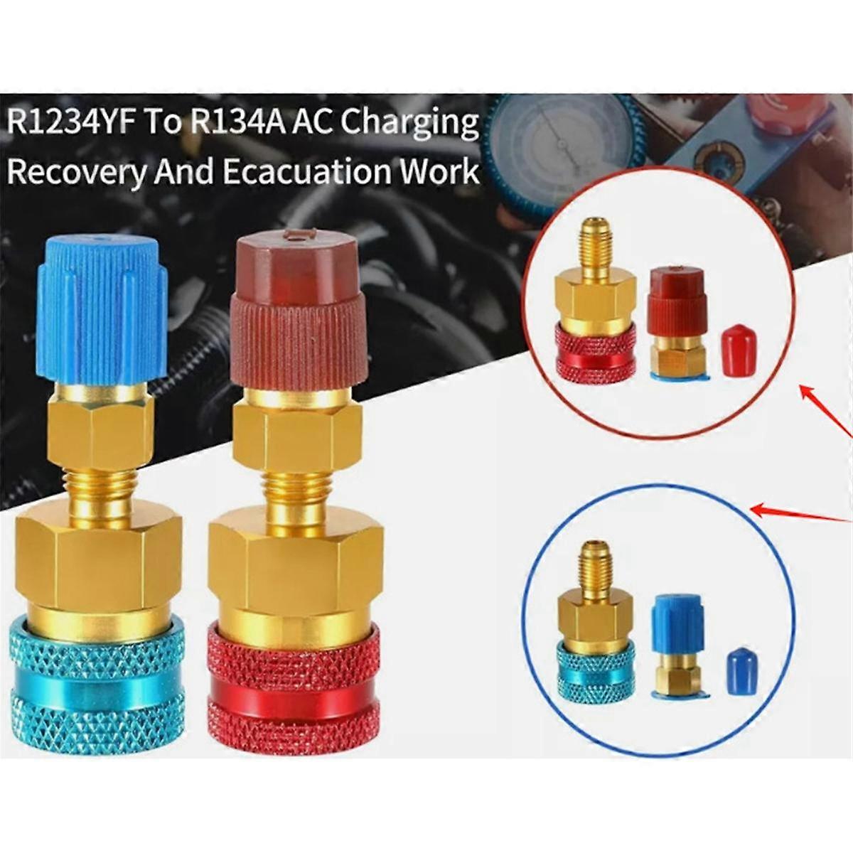 R1234YF Adapter,R134a to R1234yf Quick Coupler, R1234YF Quick Coupler ...