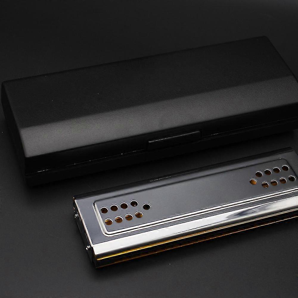 Swan 2-in-1 Dual-sided Tremolo Harmonica Mouth Organ Dural Key Of C&g ...