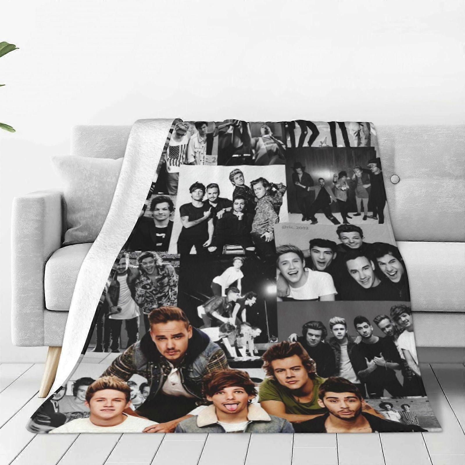 One Direction 1D Blankets Flannel Fleece Warm Soft Throw Blanket For ...