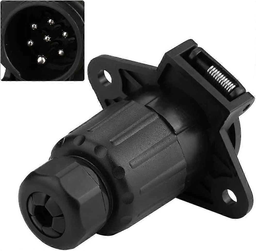 24v 7 Pin Trailer Socket Towing Connector Adapter Replacement Towbars ...