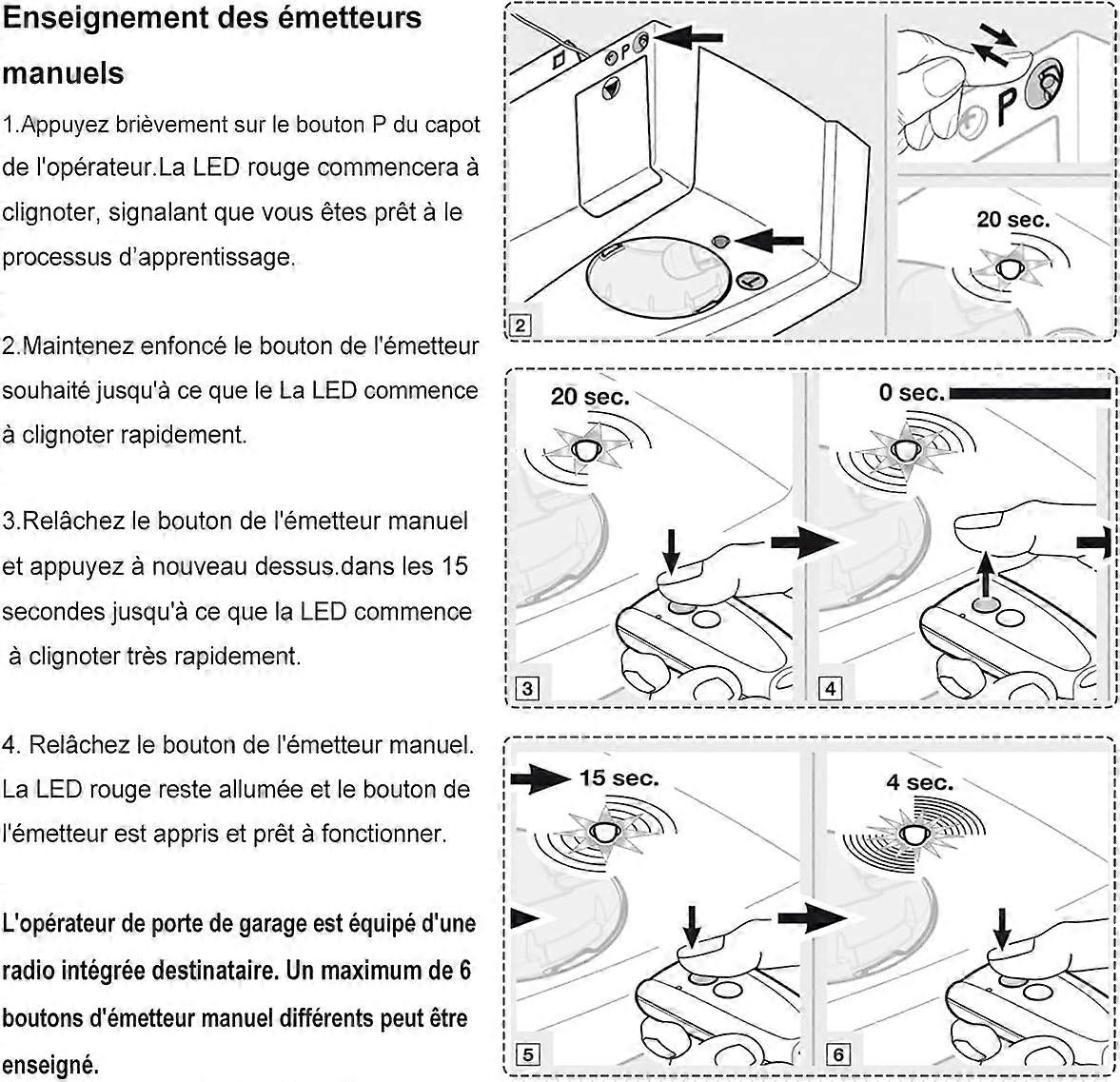Garage Remote Control Ecos-RSC2 433Mhz Remote Control Gate Replacer for ...