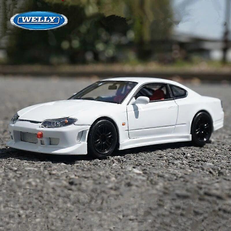1/24 Nissan Silvia S15 Alloy Sports Car Model Diecast Metal Toy Racing ...