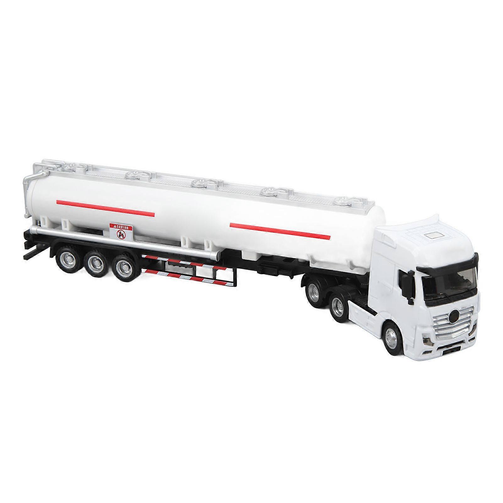Oil Tanker Truck 1:50 Tractor Trailer Toy Transport Vehicles Truck ...