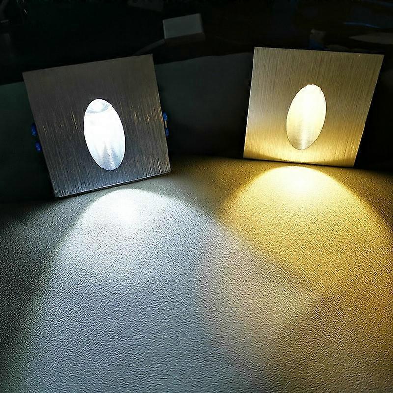 4 Pack Square Recessed LED Recessed LED Spotlights for Staircase ...