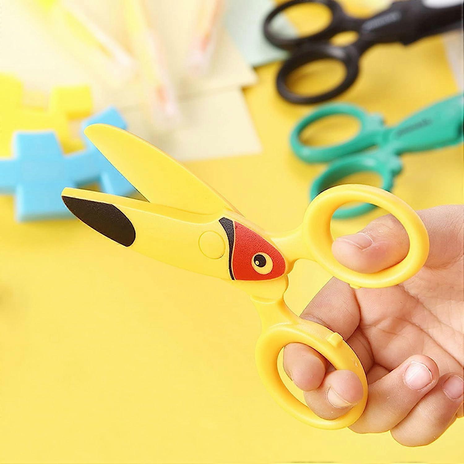 1 Piece Safety Scissors, Plastic Safety Scissors, Paper Cutting ...