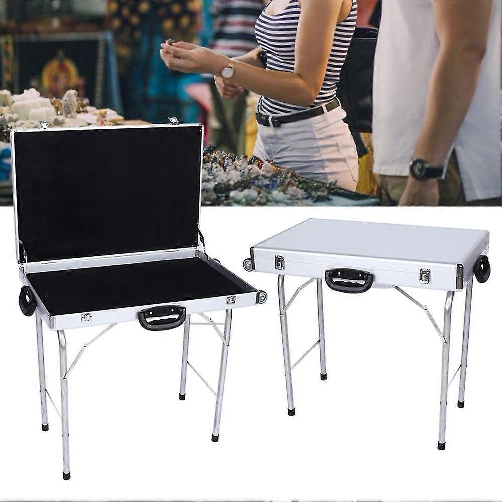 Aluminium Alloy Jewellery Suitcase Display Case Foldable 80*60*10cm ...