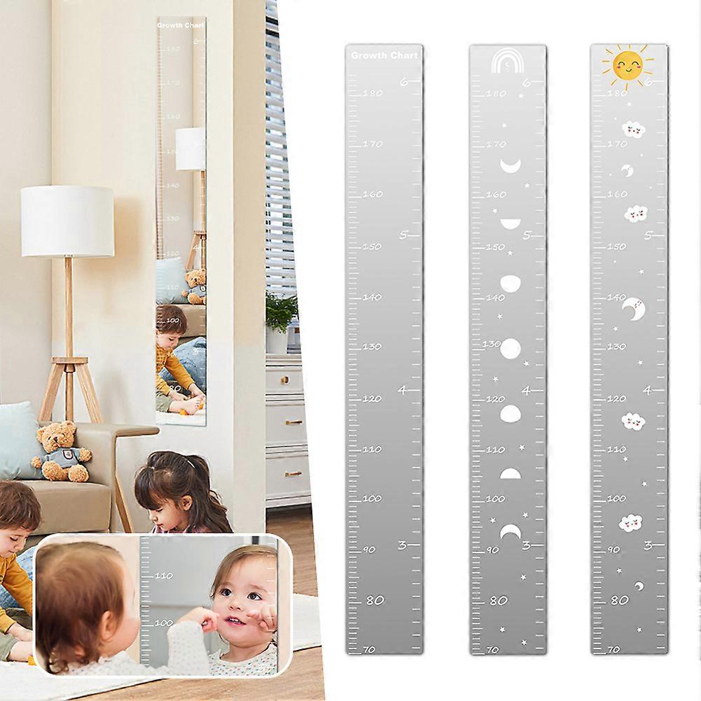 Mirror Height Chart Multifuncional Decorative Height Wall Chart ...