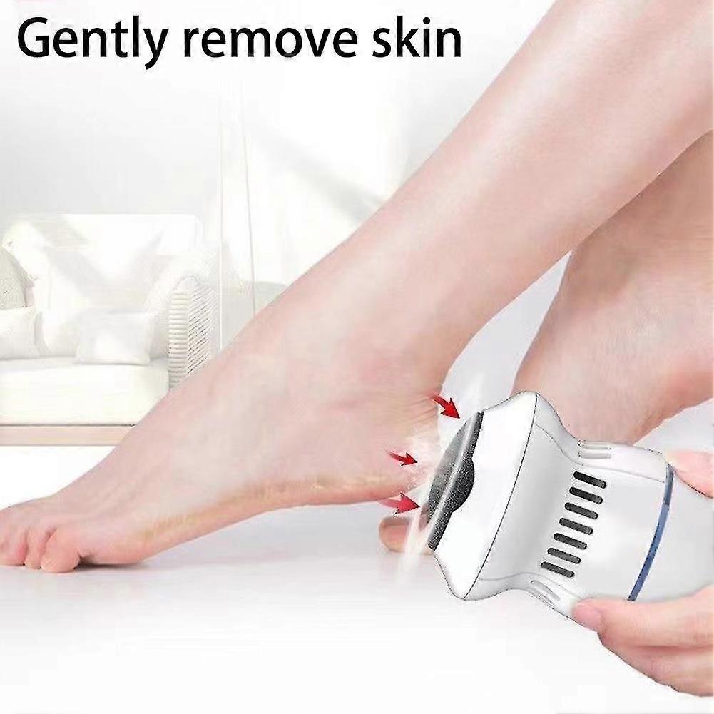 Electric Foot Polisher with 8 Grinding Heads Multi-Functional Calluses ...