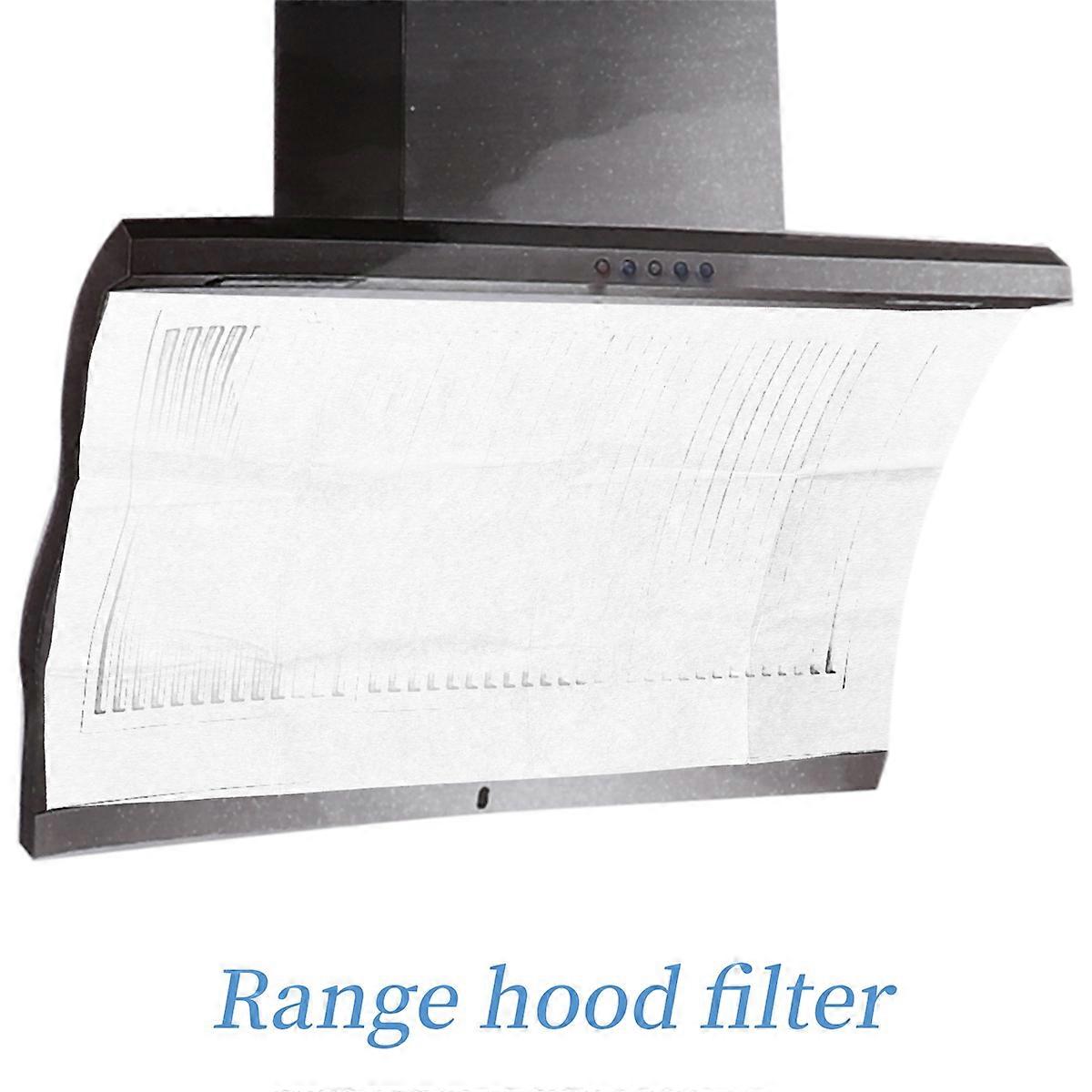 2PCS Range Hood Grease Filter Oil-Proof Filter Oil-Proof Sticker Oil ...