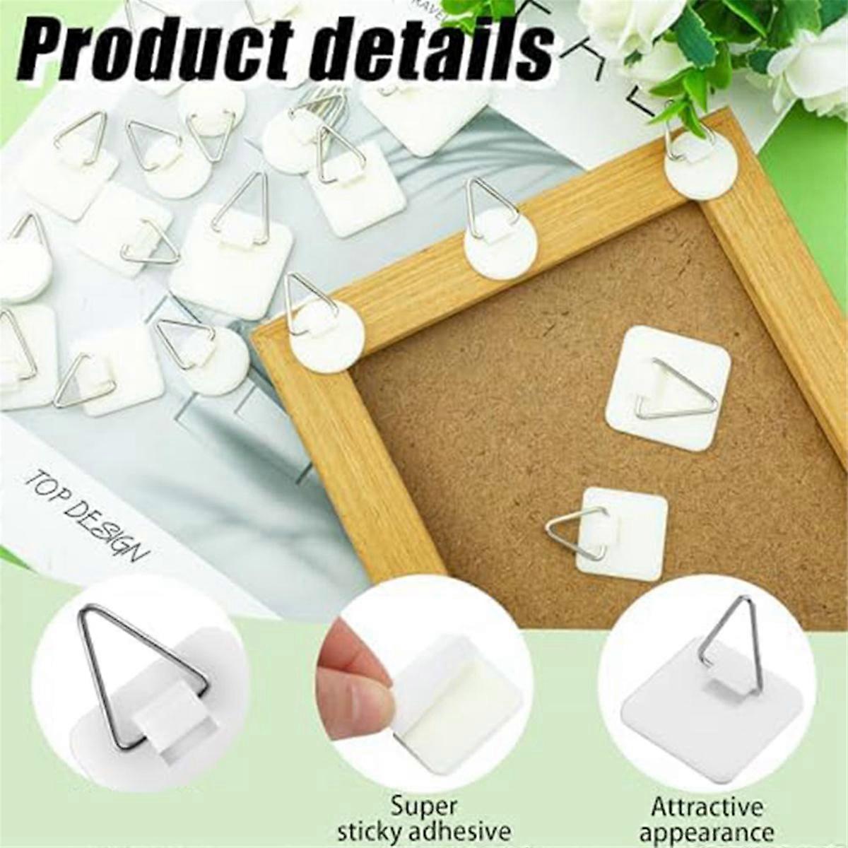 45Pcs Adhesive Picture Frame Foam Board Picture Hanger for Wall Art ...
