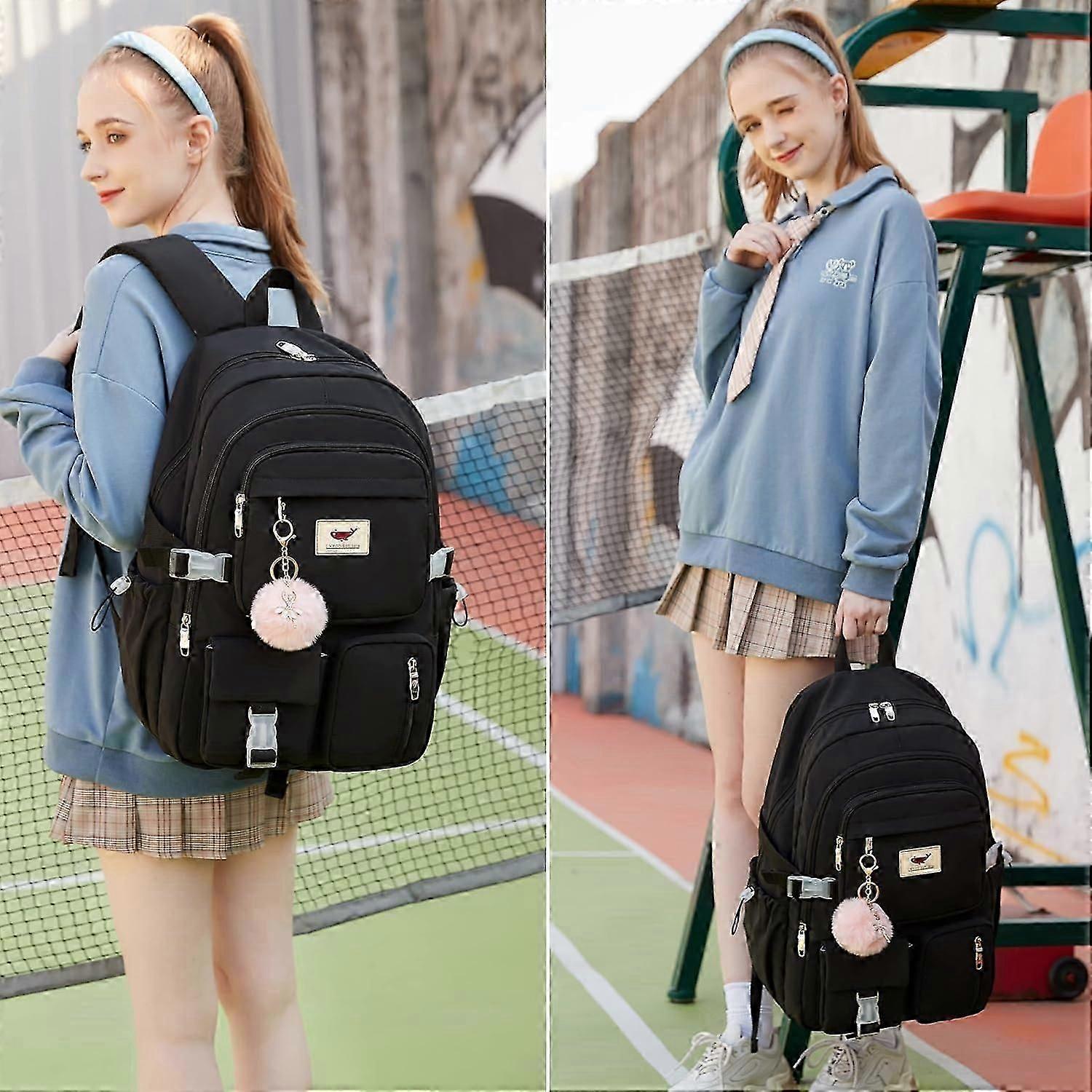 Laptop Backpack 15.6 Inch Kids Elementary Middle High School Bag College Backpacks Anti Theft ...