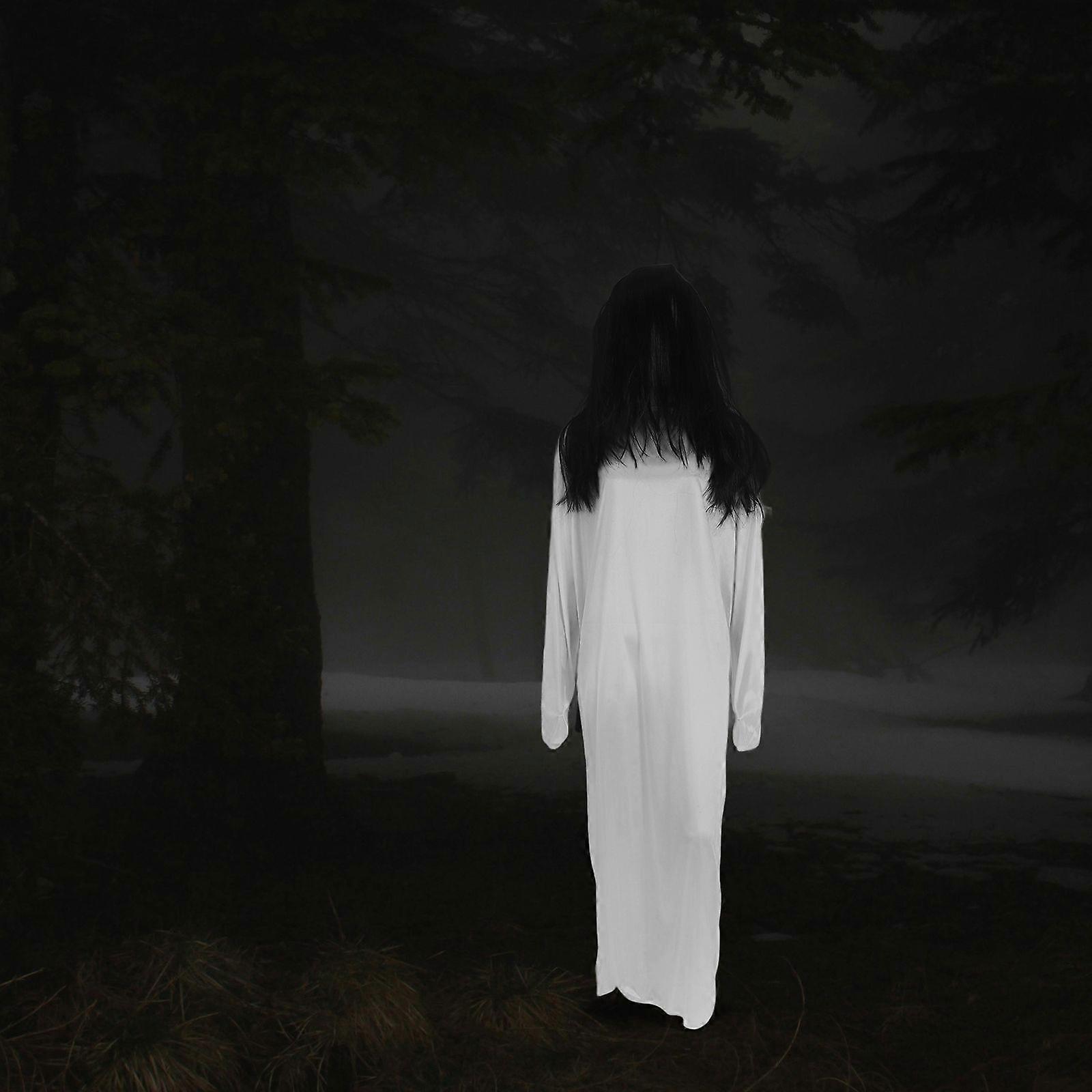 Ghost Bride Dress White Suit Scary Suit for Halloween Dance Party ...
