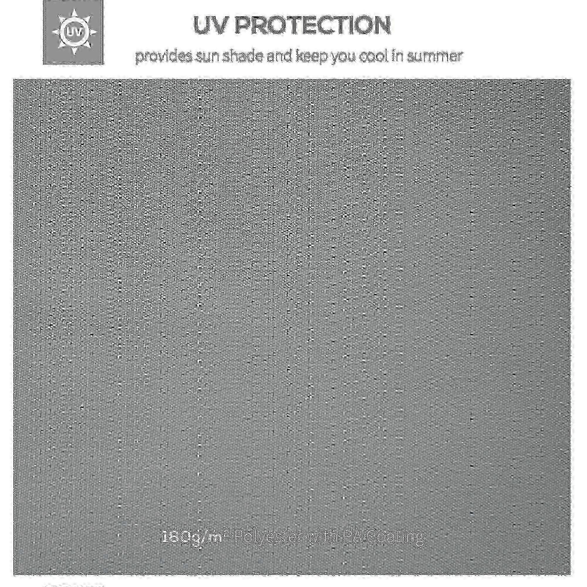 3x4m Gazebo Replacement Roof Canopy, 2-Tier Design with UV Protection ...