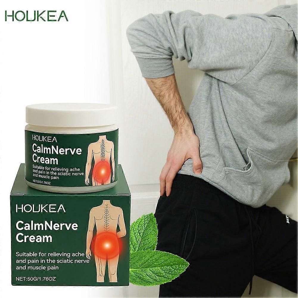 Natural Sciatica Pain Relief Cream 50g Fast-Acting Joint Muscle ...