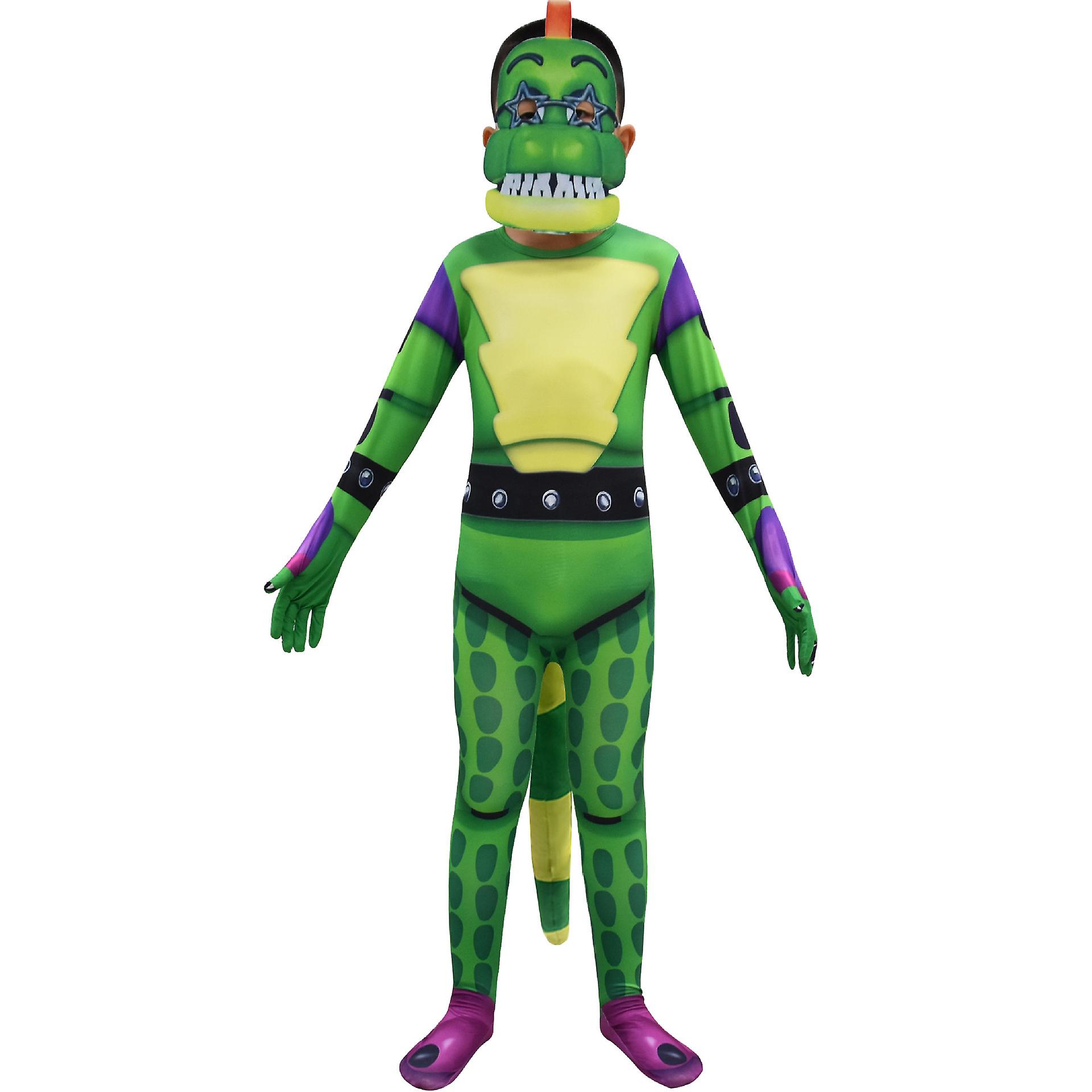 Scary Game Five Nights At Freddyed Cosplay Costume Jumpsuit With Mask ...