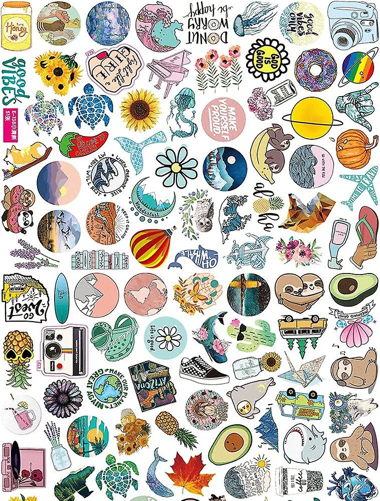 400 Pcs Water Bottle Stickers Pack For Hydroflask,aesthetic Vinyl ...