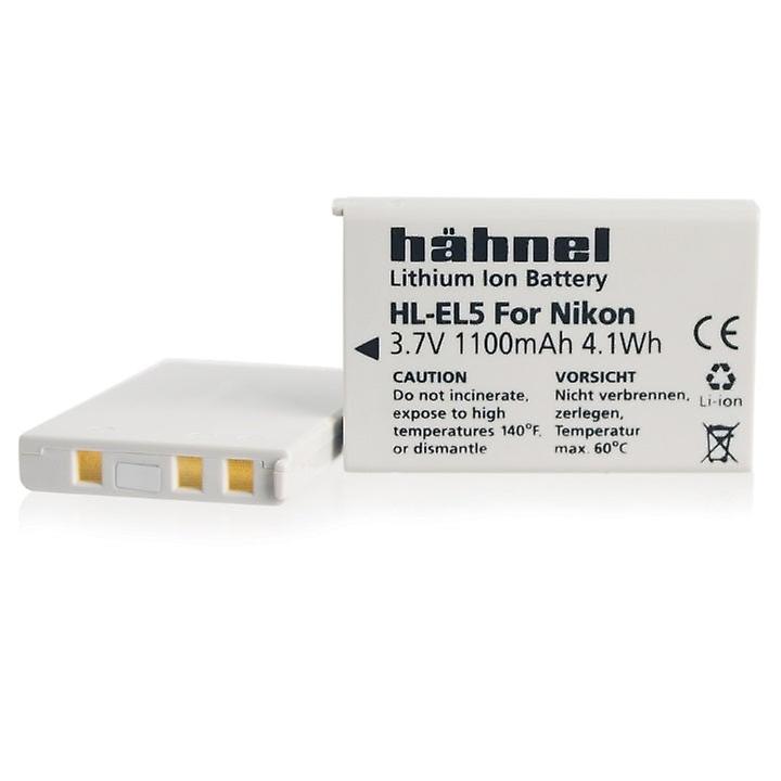 Hahnel En-el5 1230mah 3.7v Hl-el5 Battery For Nikon Digital Camera ...