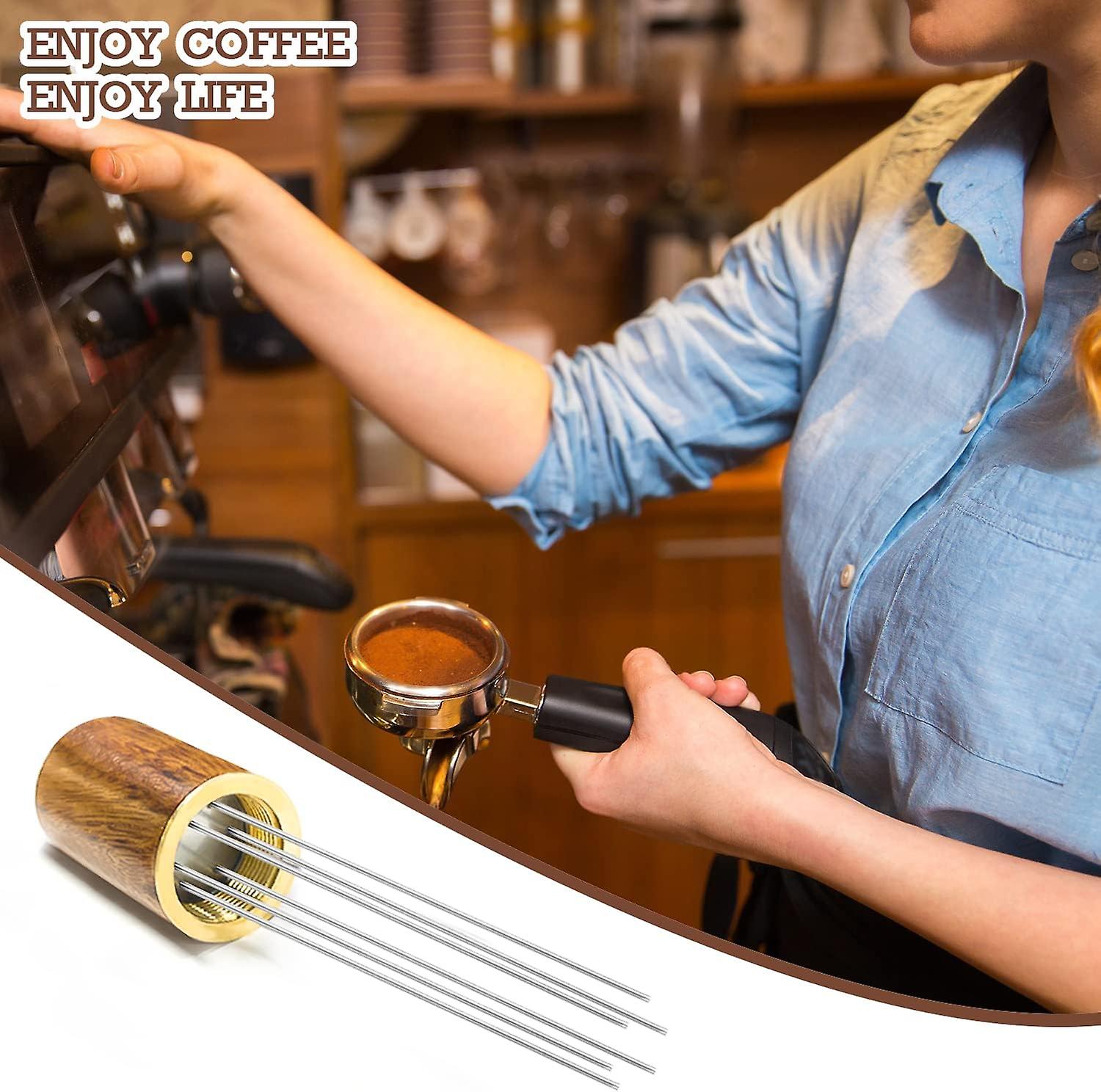 Espresso Coffee Stirrer, WDT Coffee Needle Dispenser, Coffee Needle ...