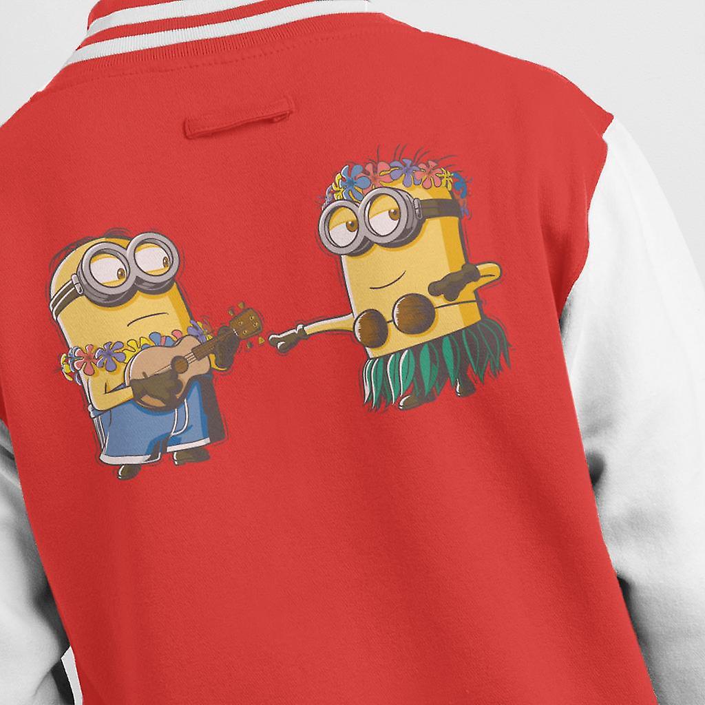 Despicable Me Minions Hula Men's Varsity Jacket | Fruugo US