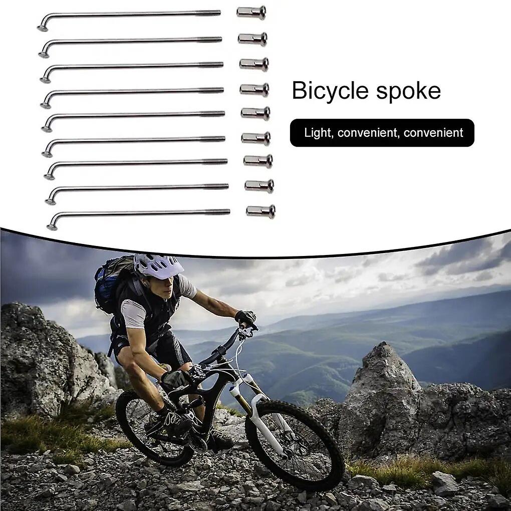 36pcs Bike Spokes Set 60mm-305mm Waterproof Electric Bicycle Spokes ...