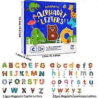Children's Magnetic Letters, 78pcs Children's Fridge Magnets ...