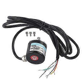 ABZ 3-Phase DC5-24V Solid Shaft Photoelectric Encoder for Office ...