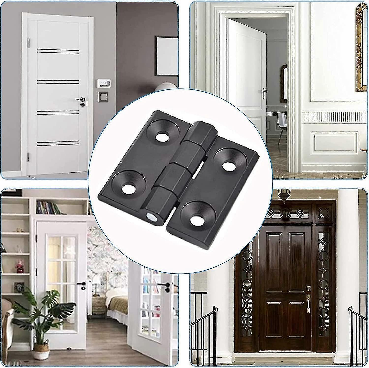 4 Pieces Folding Flat Hinge Holes, Stainless Steel Exterior Hinge ...