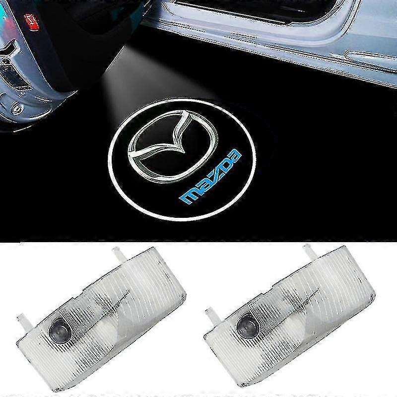 2pcs Welcome Lights For Mazad 04-15 Mazda 6 Special Led Laser Projector ...