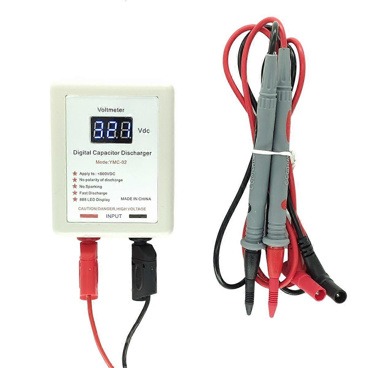 800V Digital Capacitor Fast Discharger High Voltage Discharging Tool ...