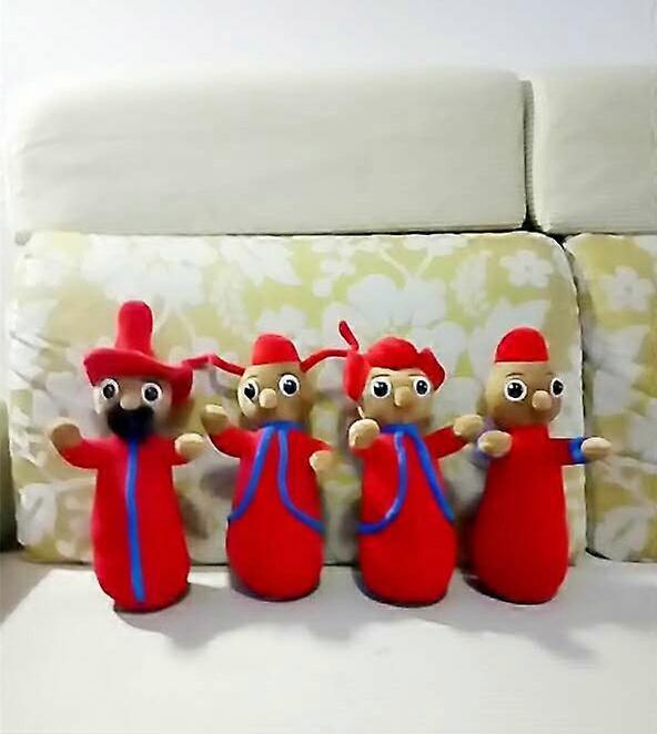 10" Height Cute Plush Toy Dolls In The Night Garden The Pontipines The ...