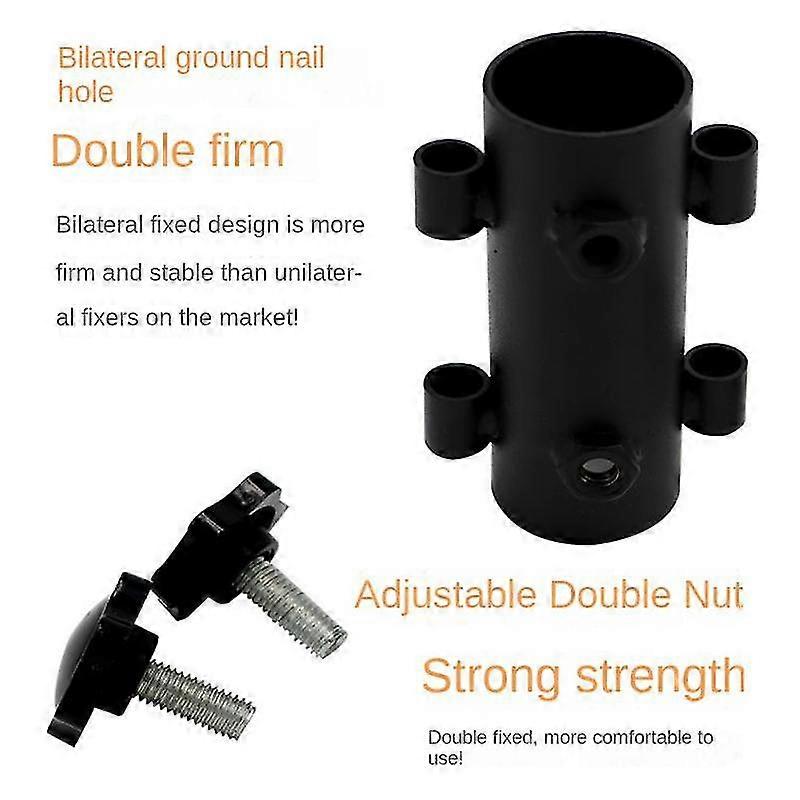 Reinforced Iron Tent Awning Rod Holder Bracket Outdoor Camping Canopy ...