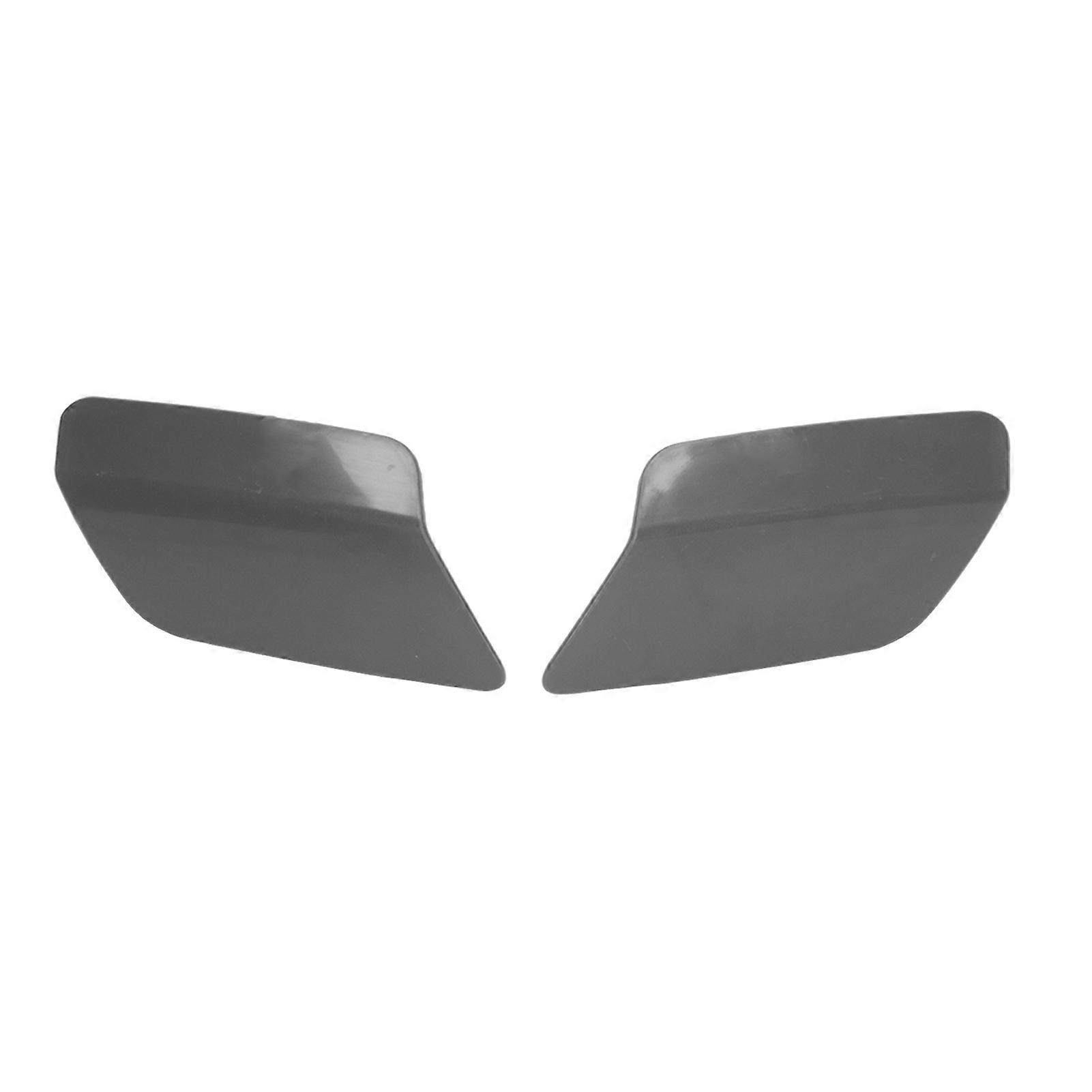 Pair Car Headlight Washer Nozzle Cover 61677253393 Replacement for 3 ...