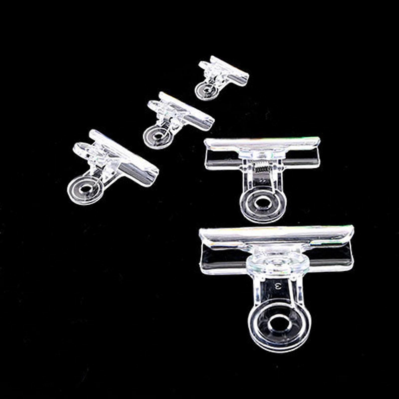 Transparent Hinge Clips Skid Resistant Plastic Clear Hinge Clips ...