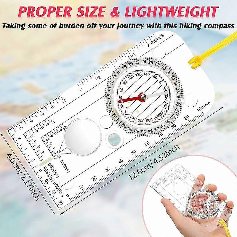 Navigation Compass Boy Scout Compass Orienteering Compass Lightweight ...