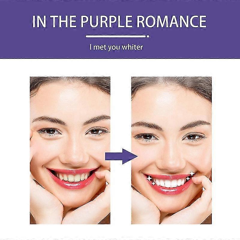 Teeth Whitening, Purple Toothpaste, Purple Toothpaste For Radiant White ...