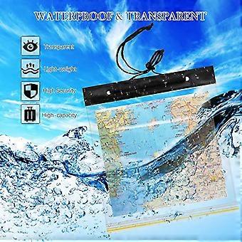 Sumind Waterproof Map Case Clear Map Holder Waterproof Walking A4 Map ...