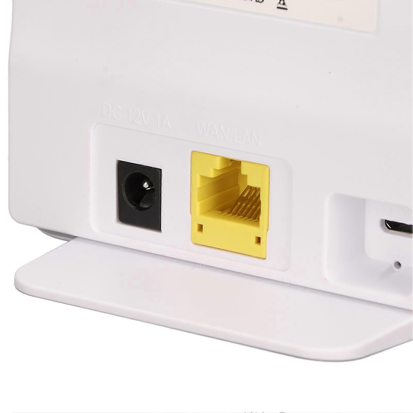 4G LTE CPE Router 150Mbps DC 12V 1A 50 to 60Hz RJ45 Interface 4G ...